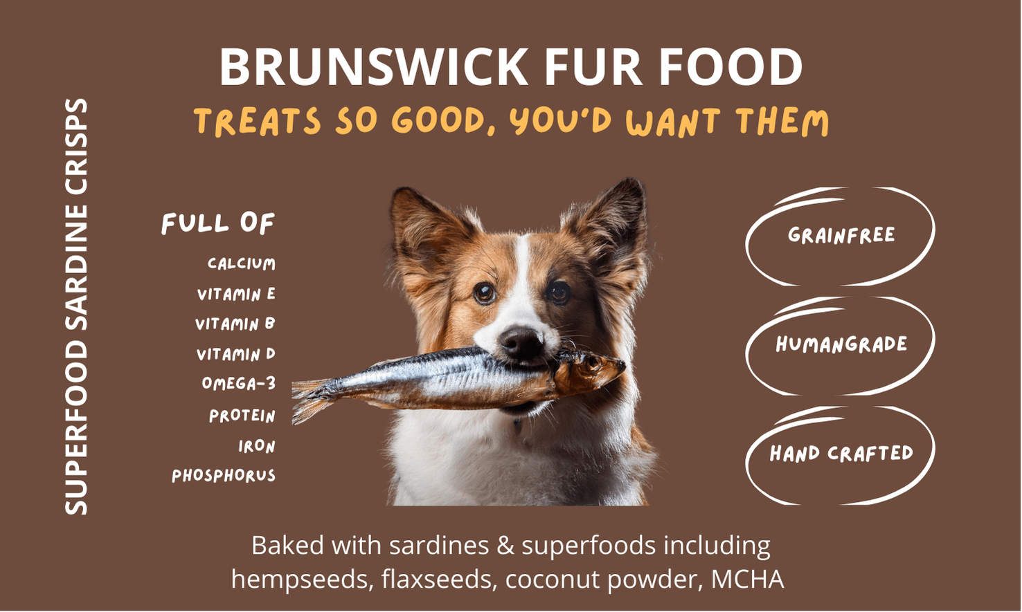 Premium Human-Grade Dog Treats : Healthy & Natural Snacks | Brunswick ...