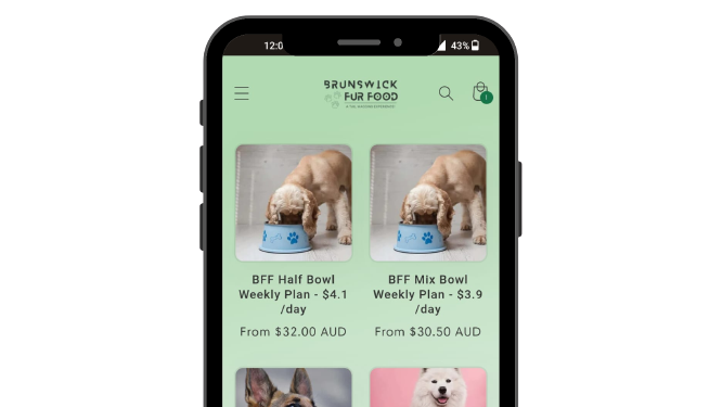 Dog Food Melbourne: Buy Fresh Pet Food Online | Brunswick Fur Food